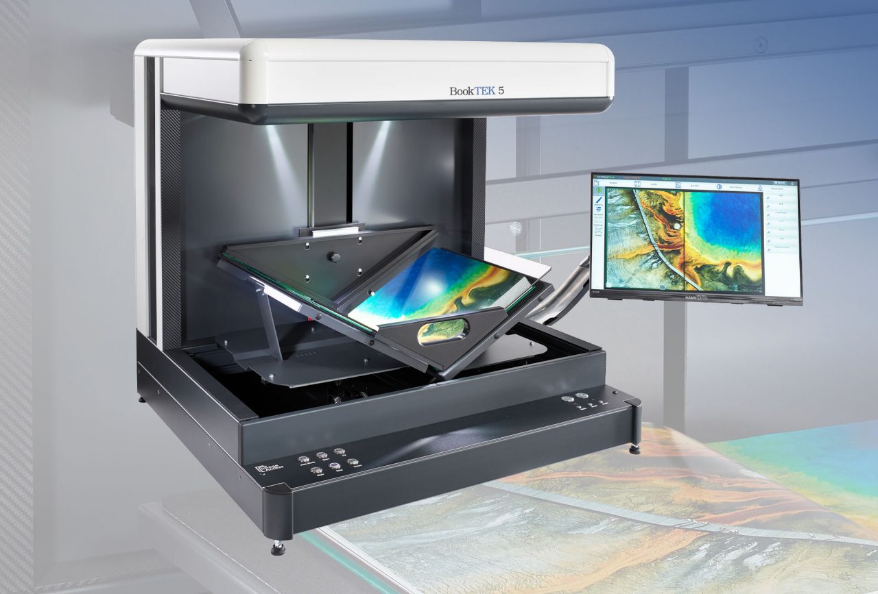 BookTEK 5 V2S – Semi-Automatic Book Scanner | Image Access