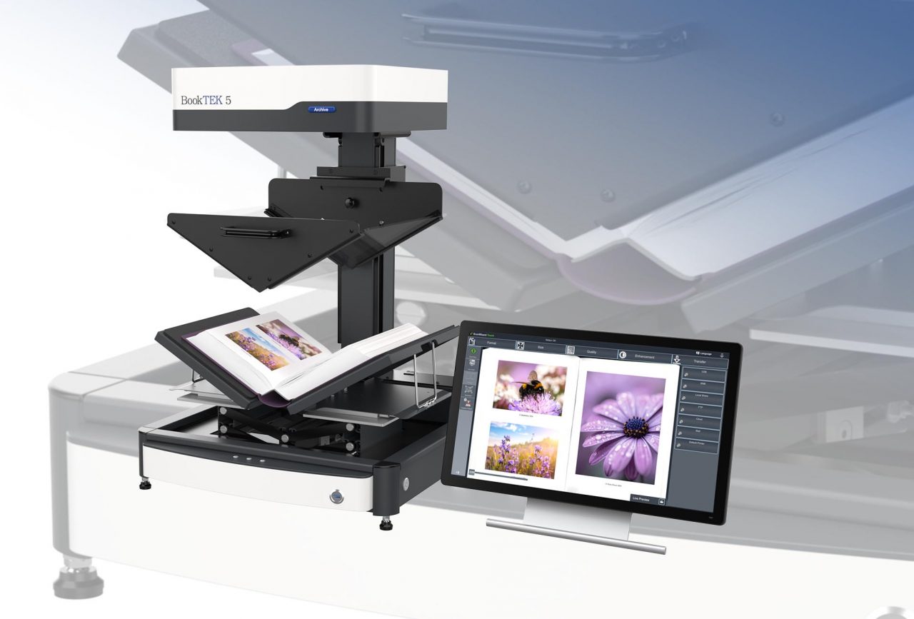 BookTEK 5 V3 Archive – Compact Book Scanner for Archives | Image Access