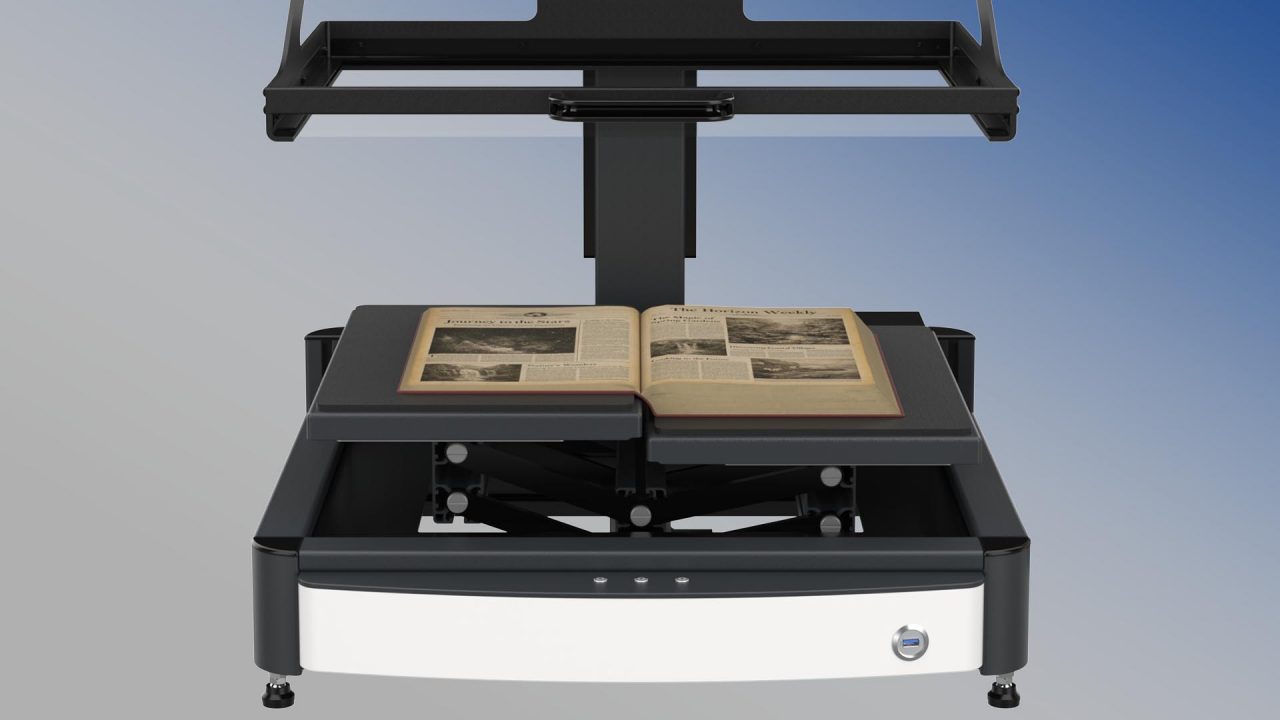 BookTEK 5 V3 Archive – Compact Book Scanner for Archives | Image Access